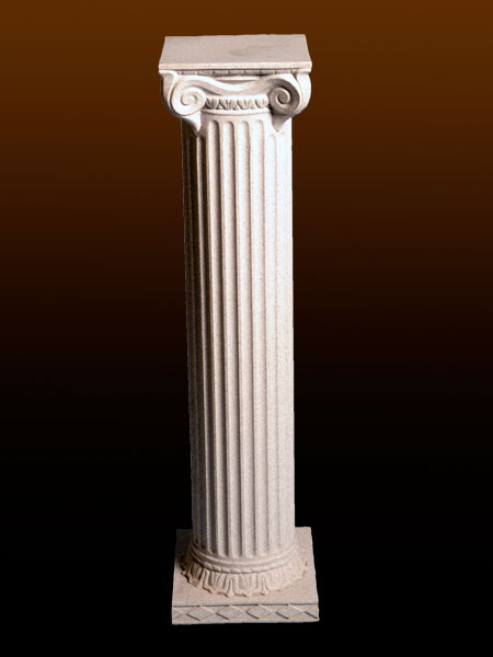 Roman Round Marble Column - Danang Sculpture Foundation
